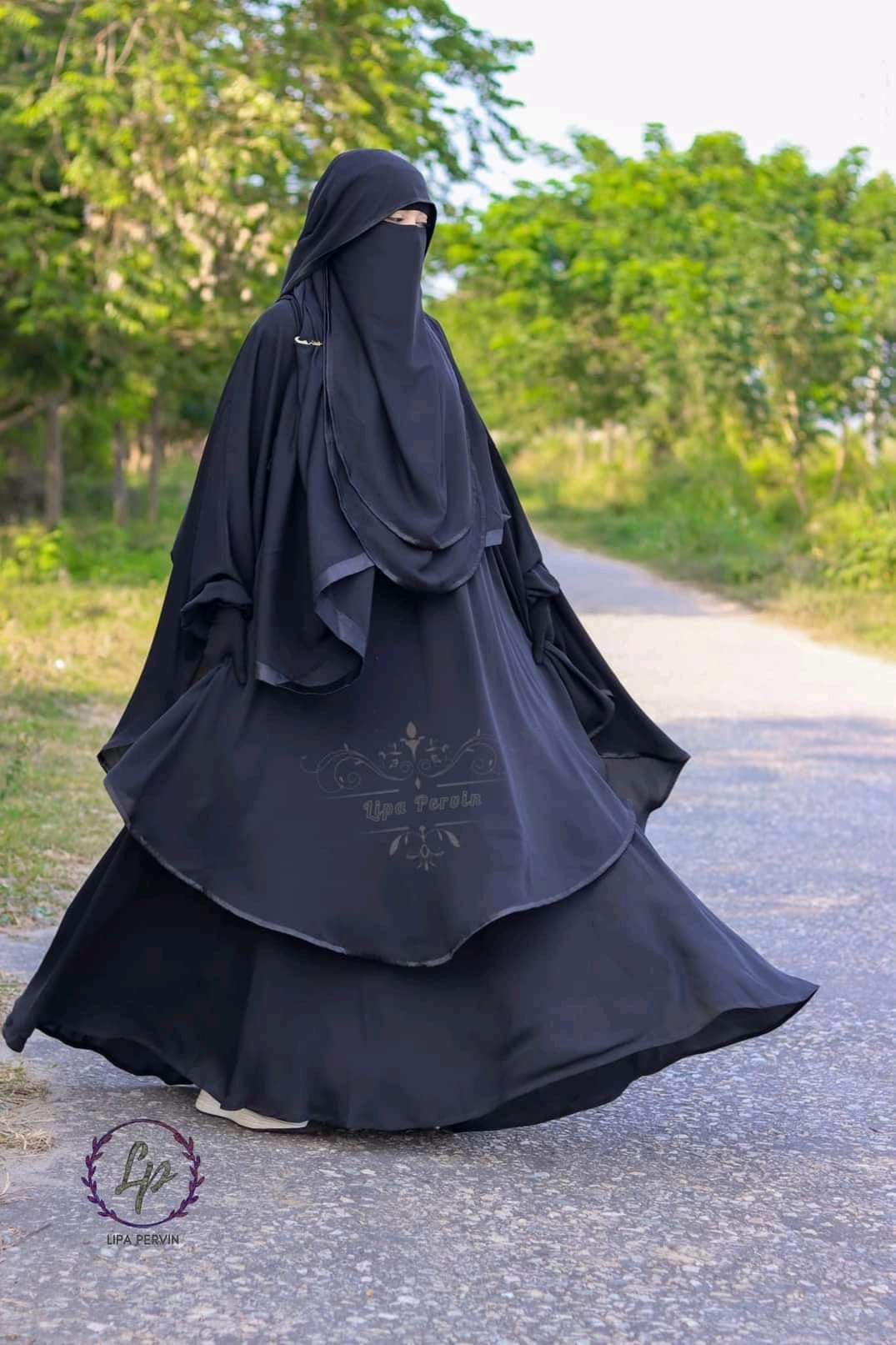 Jakiya Burka Set || 4974