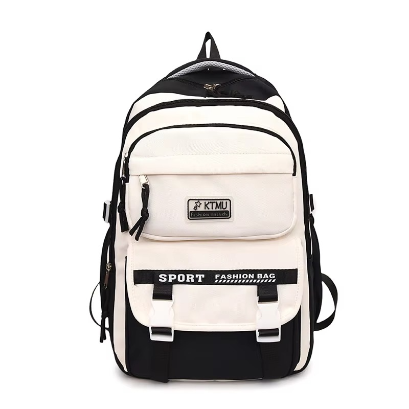 Academy Style School Bag Book Bag Lightweight College Student Backpack ...