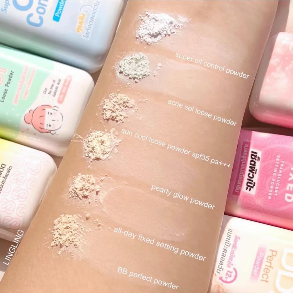 Sasi Sun Cool Loose Powder SPF35 PA+++ || 10533