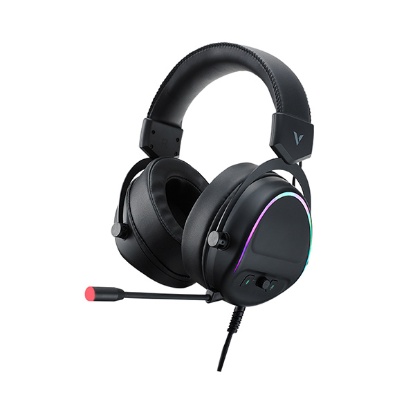 Rapoo VH650 Virtual 7.1 Channel RGB Gaming Headset – Black || 10657