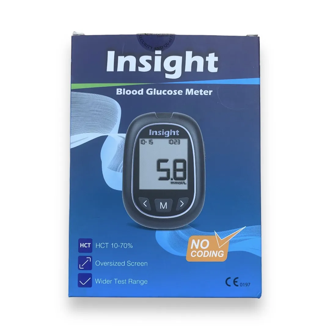 Insight Blood Glucose Meter with free thermometer || 10761