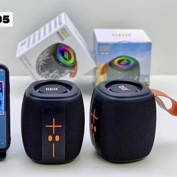 HM-805 Portable Bluetooth Speaker with RGB (Black) || 11371