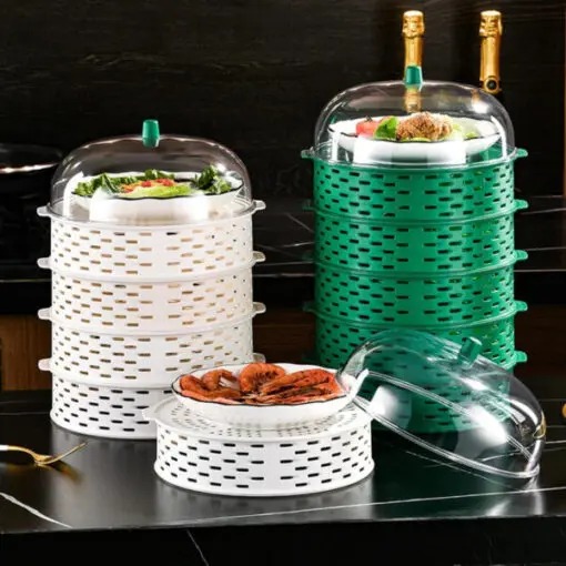 5 layer Food Cover kitchen shelf || 12400