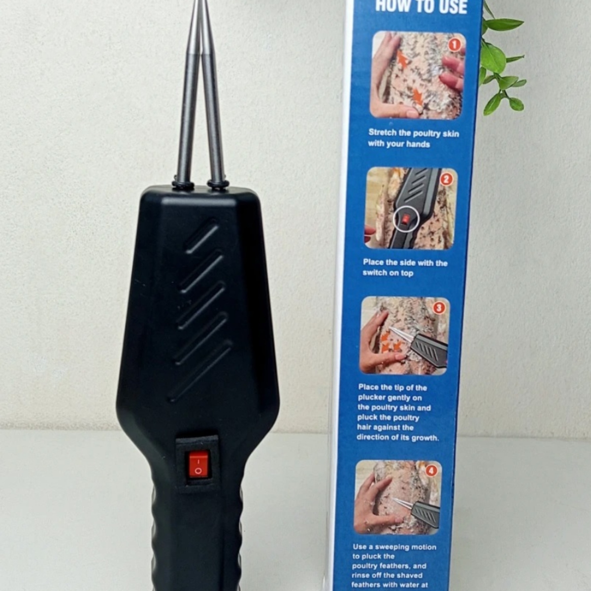Electric Poultry Hair Puller Rechargeable || 12677